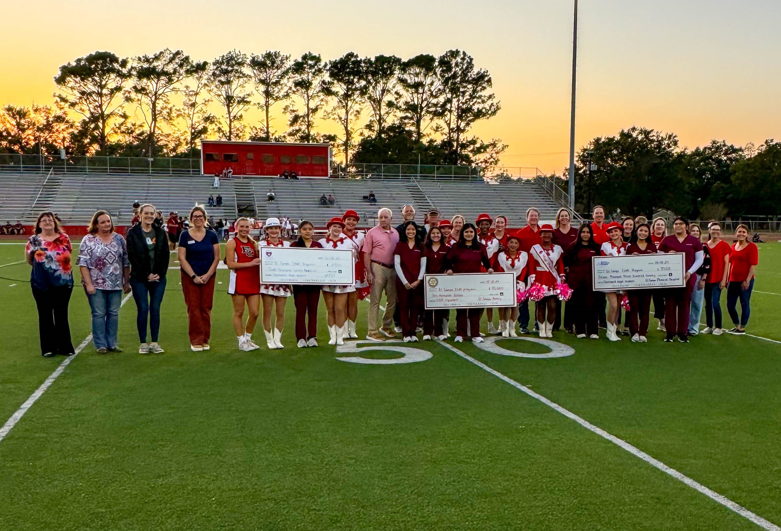 ECMH Contribution to El Campo High School CNA student Program.